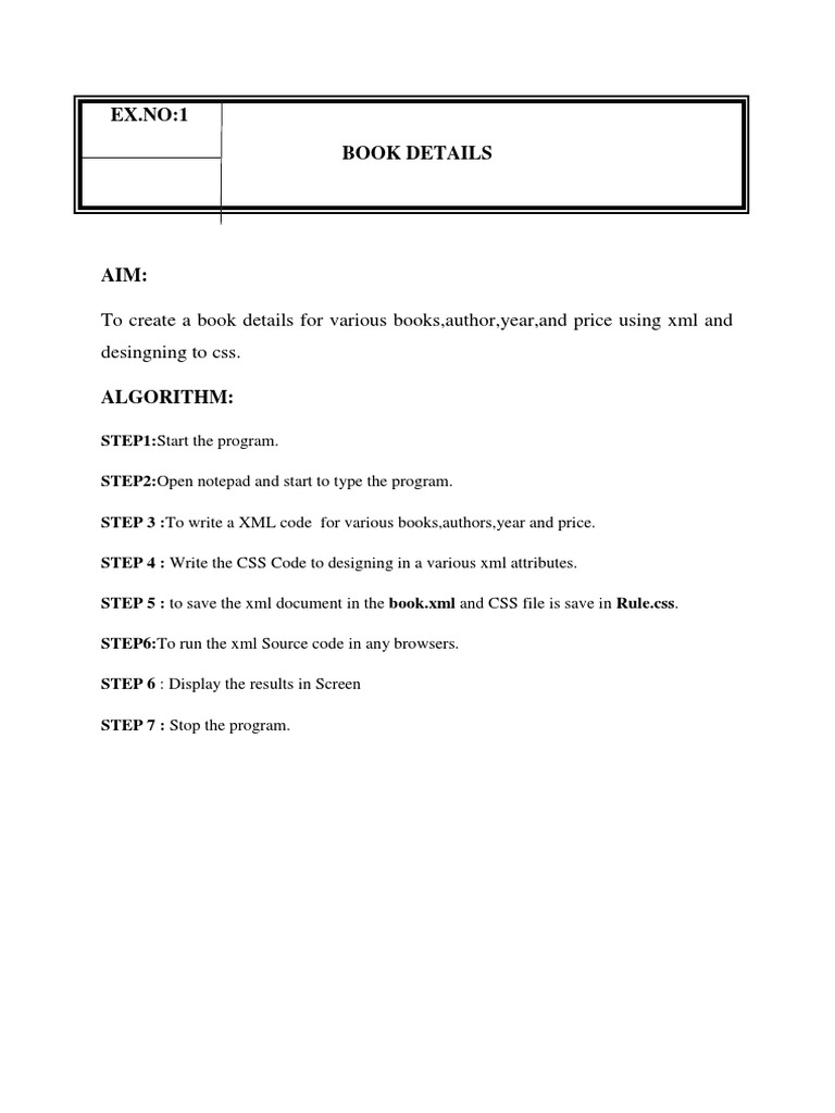 Student Information Portal: An XML DTD and HTML showcase of student ...