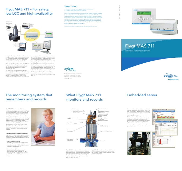 Flygt Mas711 Brochure 895034 PDF | PDF | Computing | Computing And ...