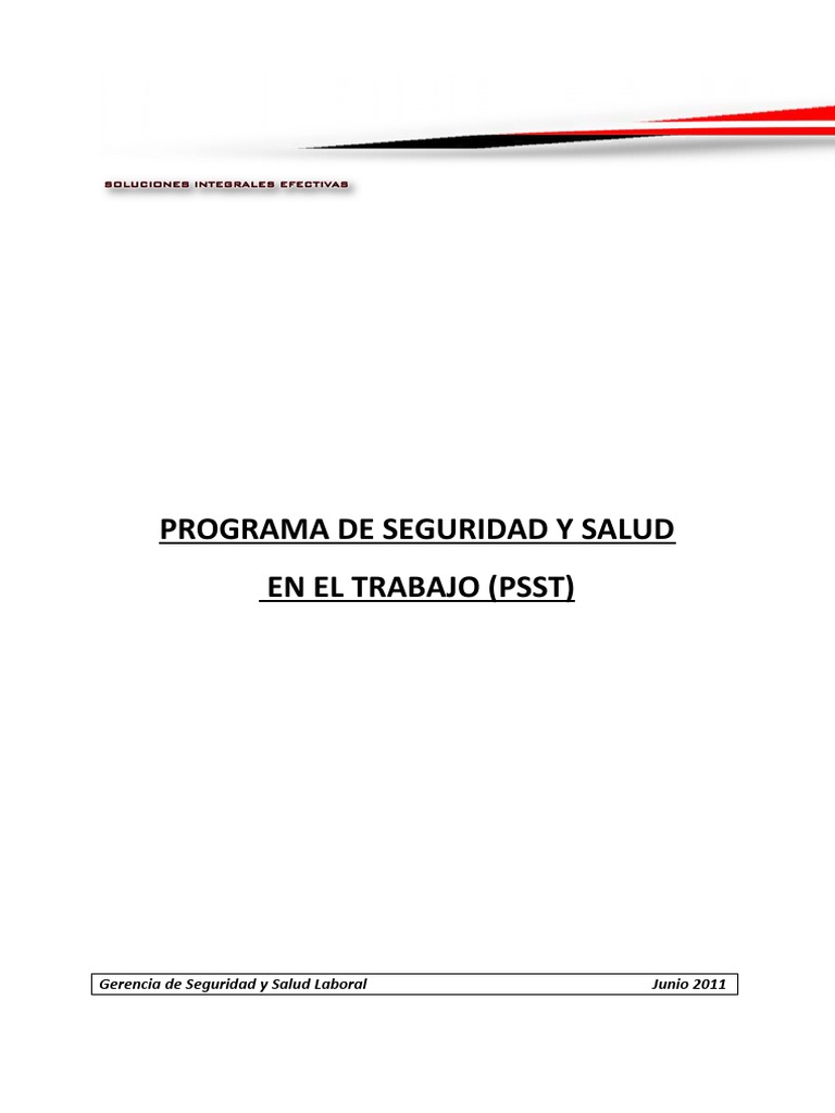 PSSL Asip, C.A | PDF | Seguridad y salud ocupacional | Derecho laboral