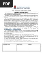 Declaration of Originality Form | PDF | Plagiarism