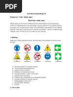 Safety Symbols and Meanings | PDF | Safety | Occupational Safety And Health