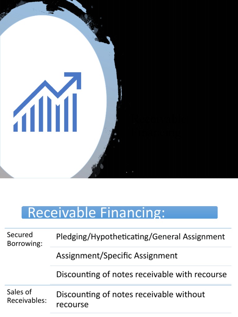 Receivable Financing | PDF | Discounting | Factoring (Finance)