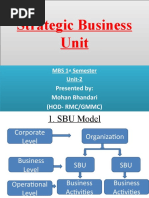 What Is Strategic Business Unit (SBU) - Definition, Characteristics and ...