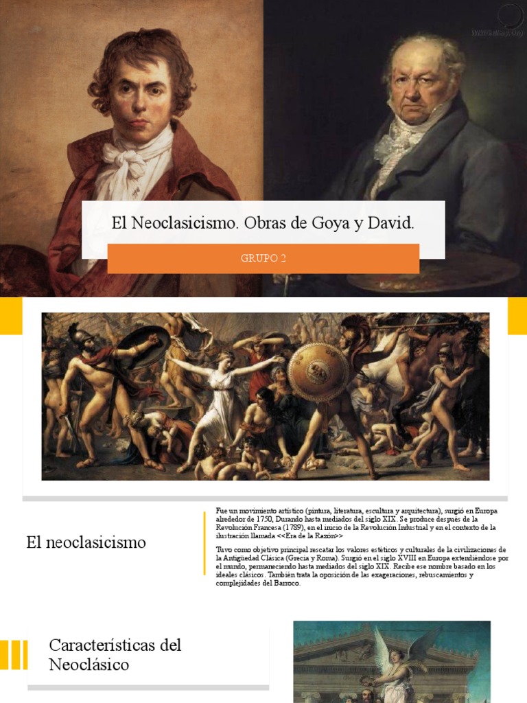 Neoclasicismo: Arte y Literatura | PDF | Pinturas | Escultura