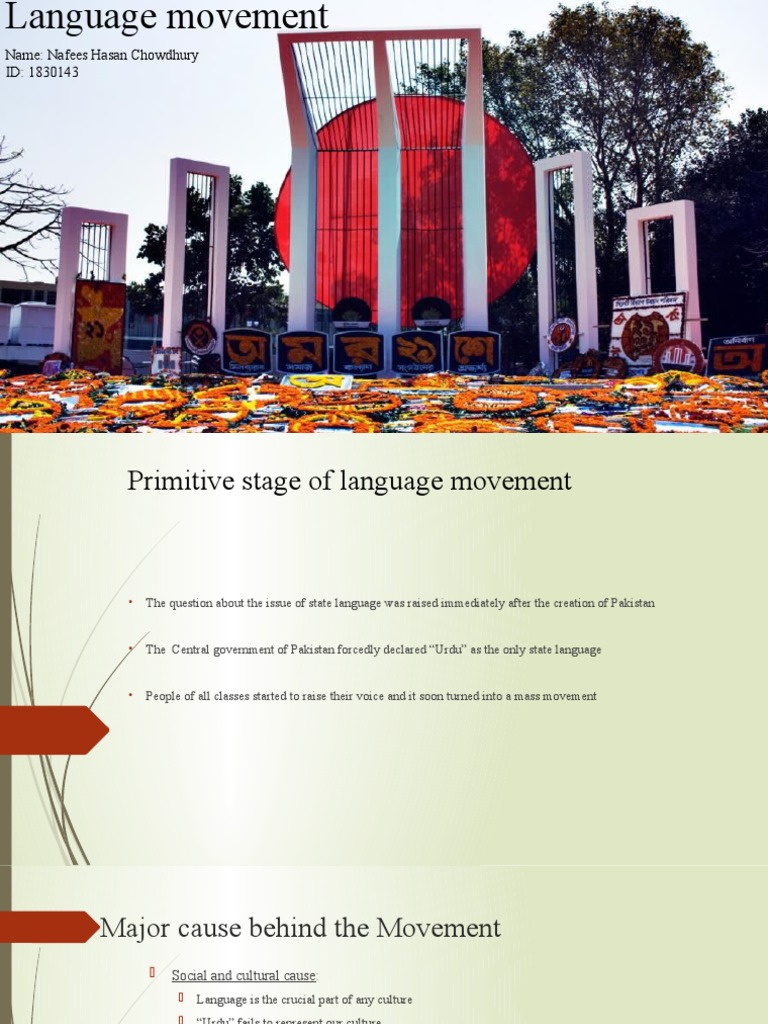 Name: Nafees Hasan Chowdhury ID: 1830143 | PDF | Pakistan Movement | Asia