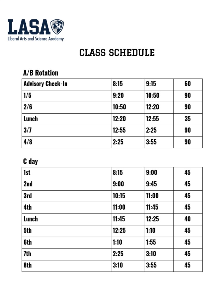 Class Schedule - Fall 2020 | PDF | Cooking, Food & Wine | Science ...