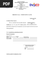 General Form 86 HEALTH EXAMINATION RECORD | PDF | Medical Specialties ...