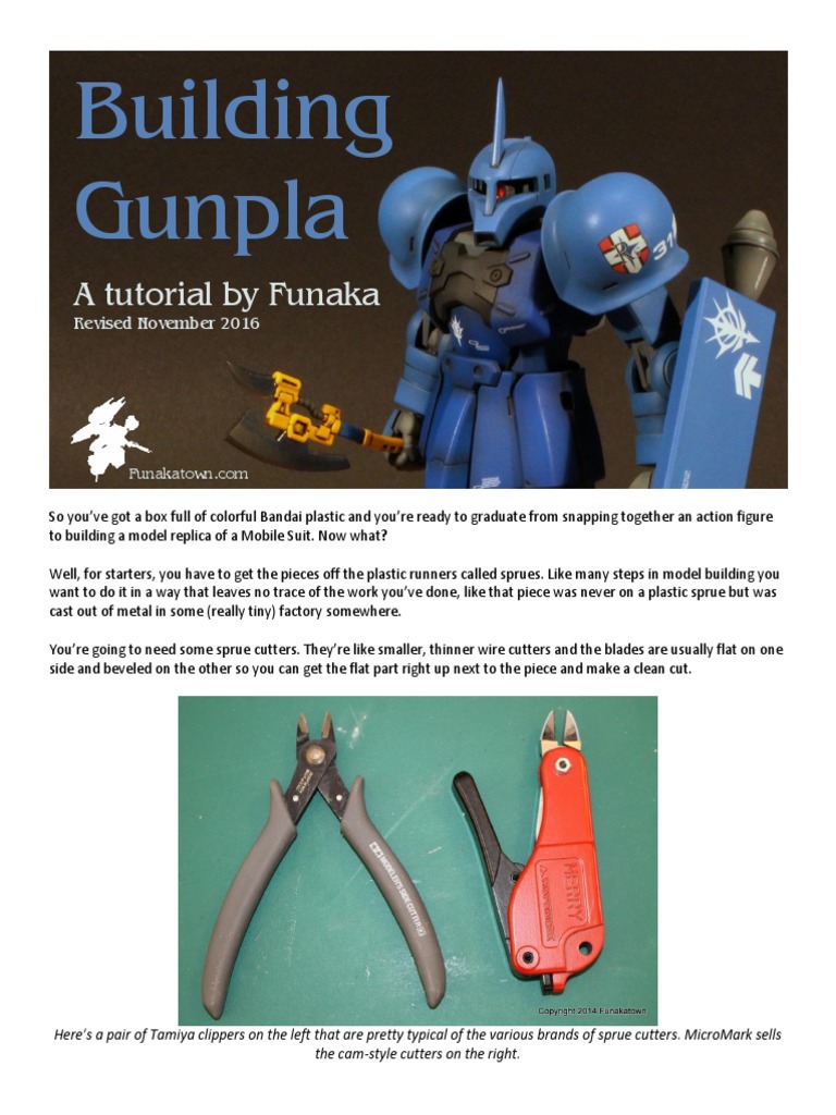 Building Gunpla Final | PDF | Paint | Conservation And Restoration ...