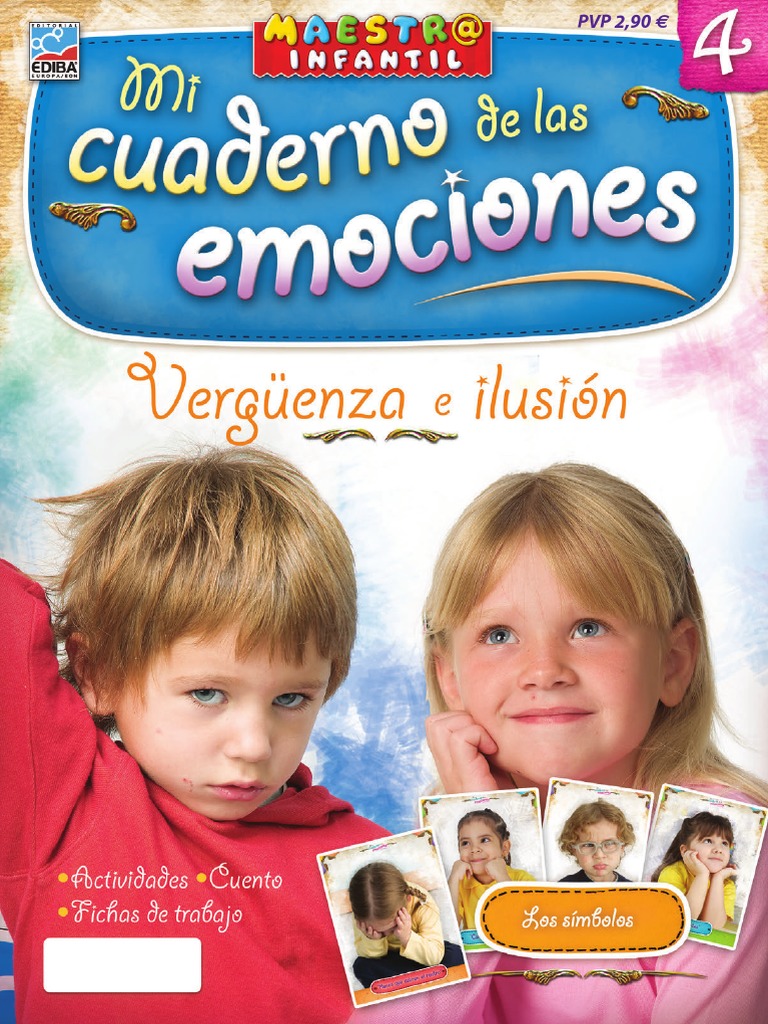 Cuaderno de emociones: Vergüenza e ilusión | PDF | Vergüenza | Las ...