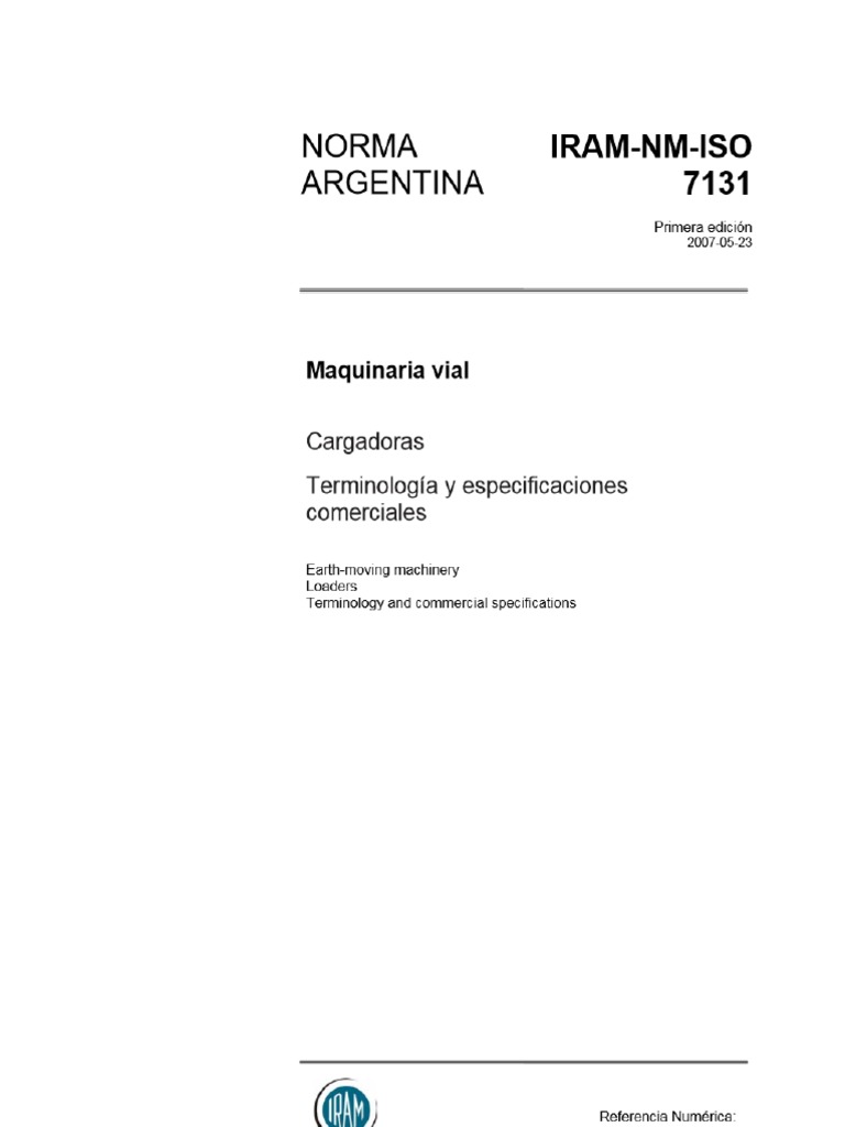 7131 Iram-Nm-Iso - 2007 - 45j0nki3x | PDF