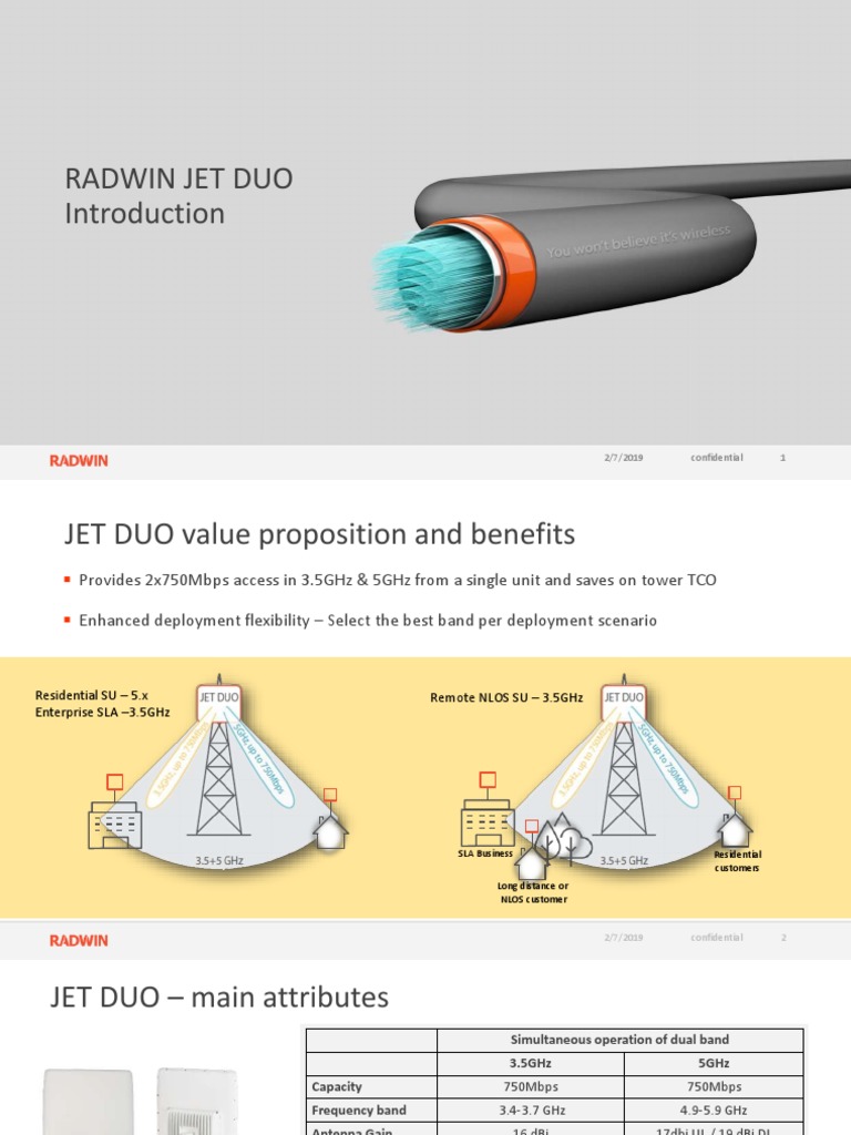 RADWIN JET DUO and IDU-S | PDF | Electromagnetic Interference ...