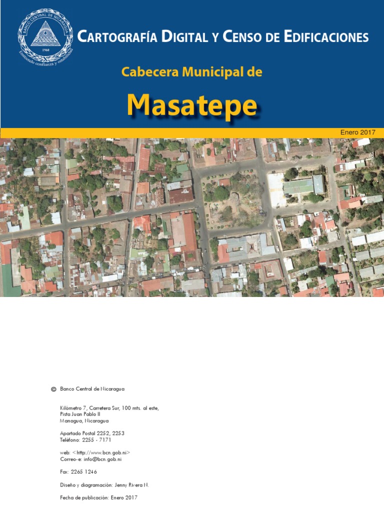 Masatepe PDF | PDF | Cartografía | Nicaragua