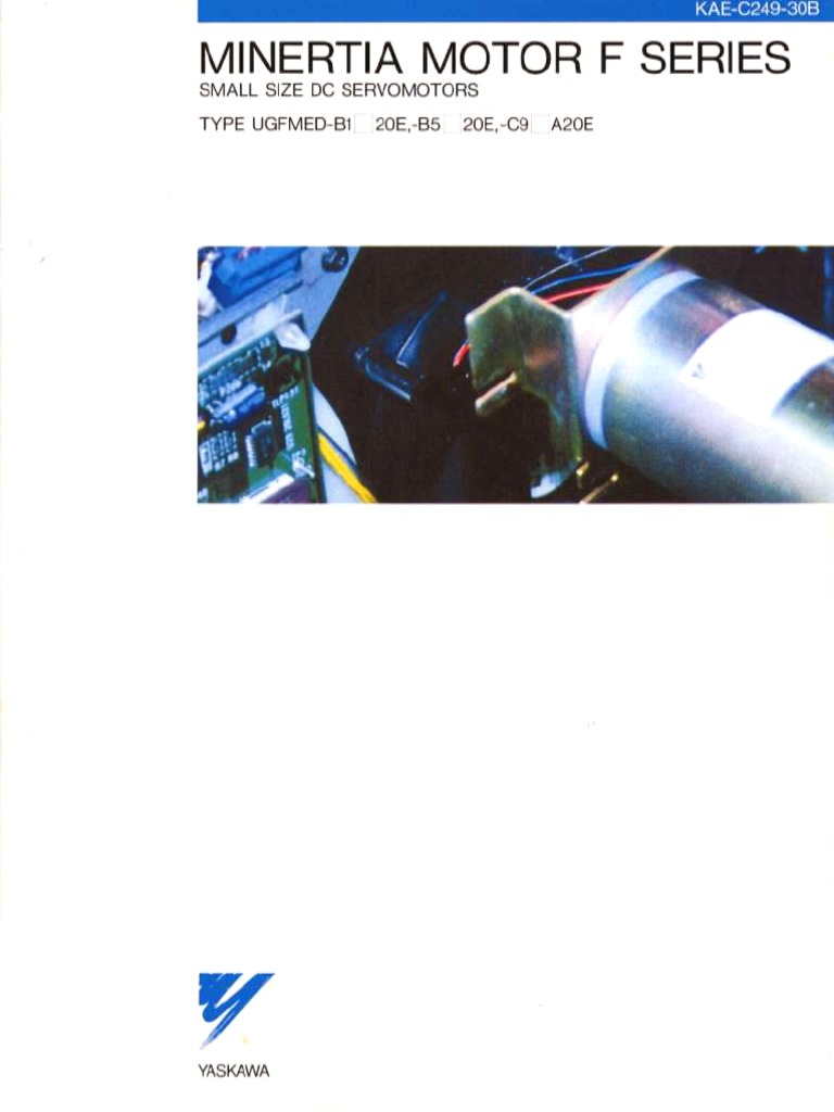 Yaskawa MinertiaMotor F Series FB5M PDF | PDF