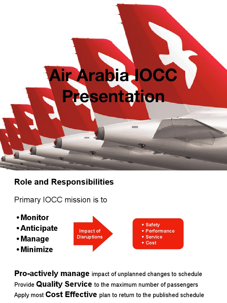 IOCC Presentation PDF | PDF | Dispatcher | Air Traffic Control