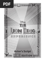 The Lion King Script | PDF