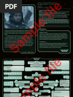 Alien RPG - Character Sheet - Printable | PDF | Leisure | Sports