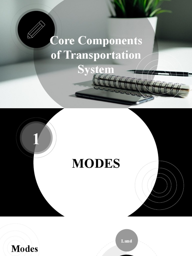 Core Components of Transportation System | PDF | Mode Of Transport ...