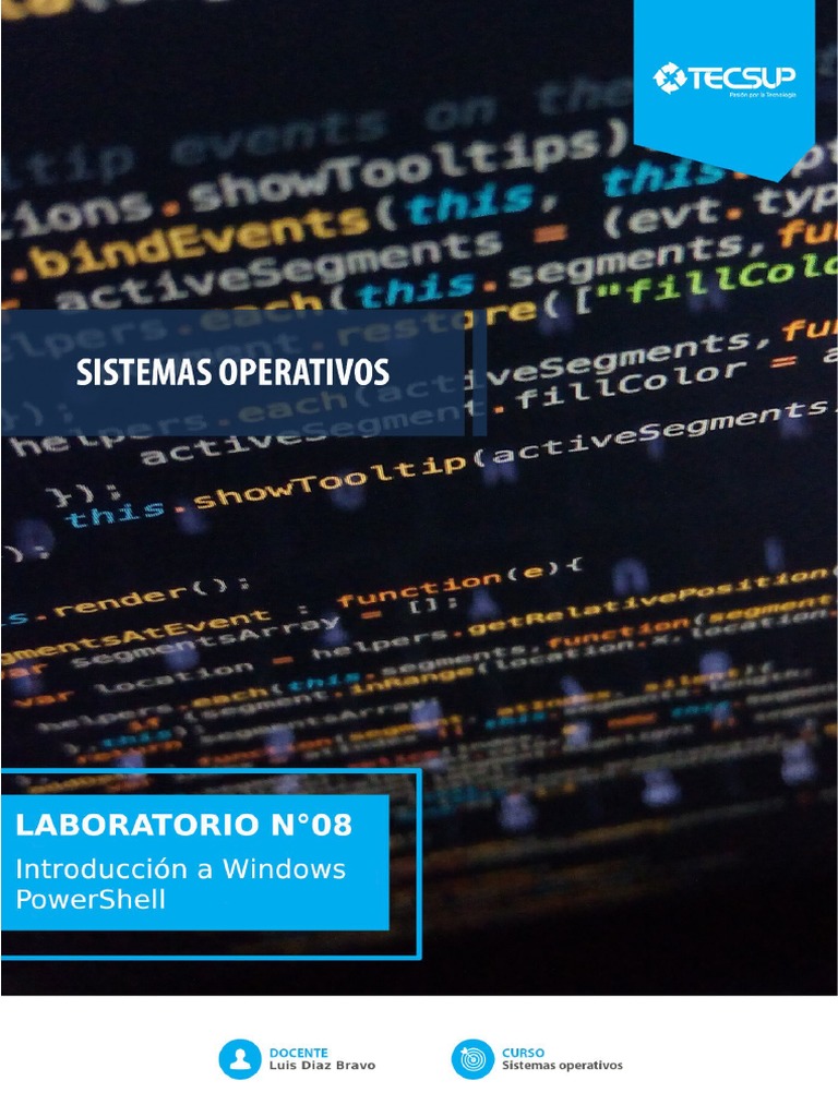 Laboratorio 08 - Introducción A Windows PowerShell | PDF | Interfaz de línea de comando ...