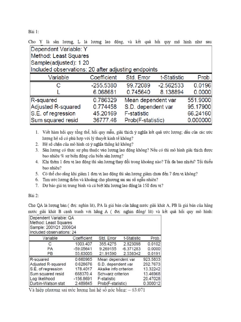 Bai Tap KTL Buoi 1 | PDF