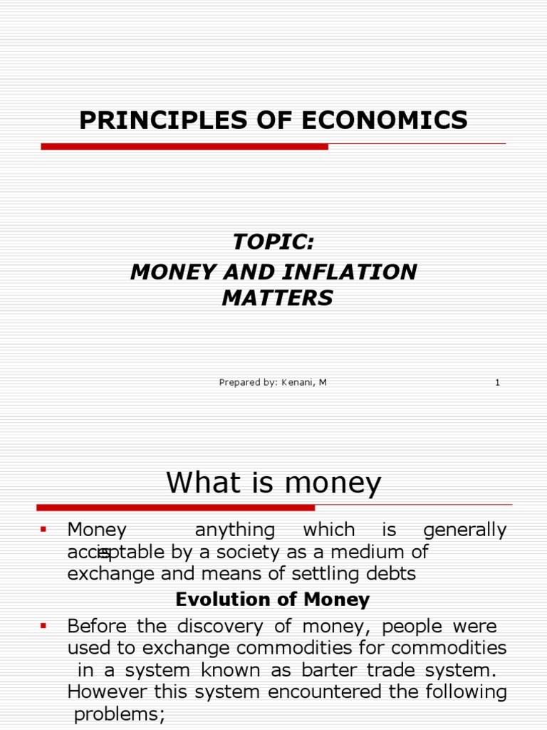 Money and Inflation | PDF | Money Supply | Money