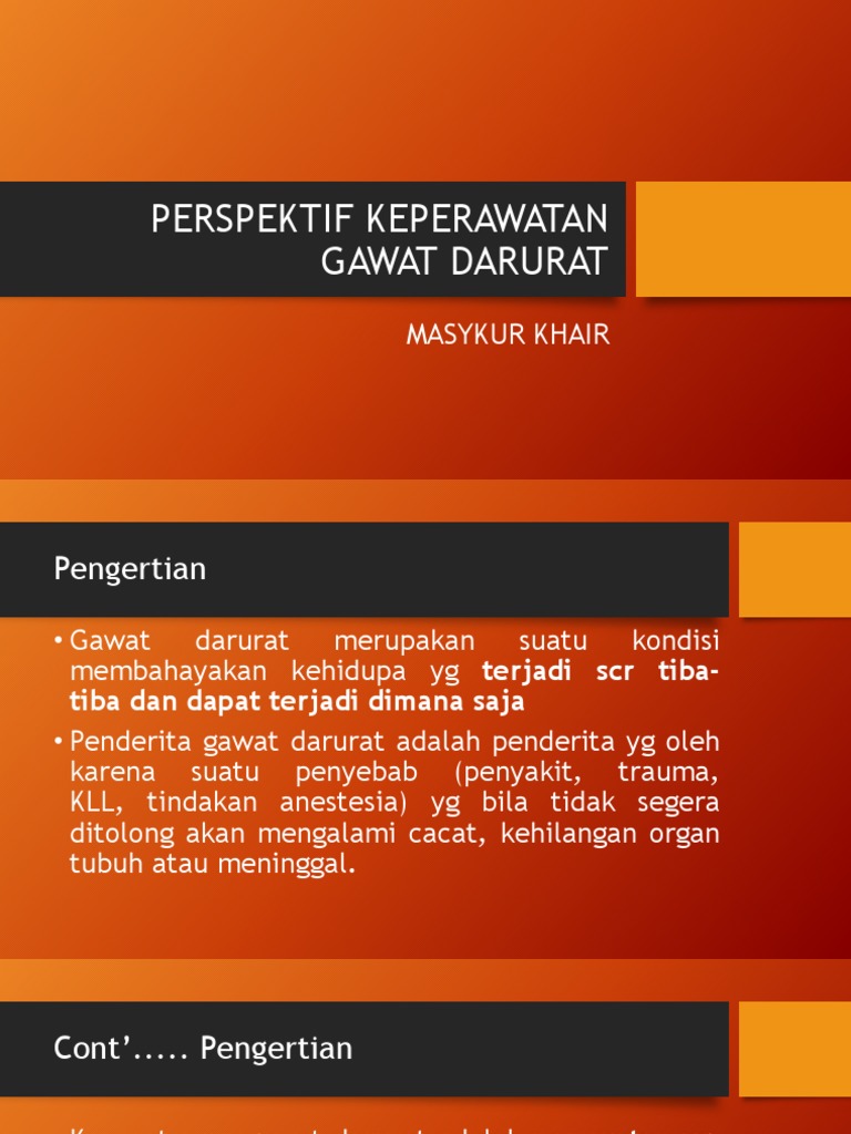 Kep Gadar I (Perspektif Kep Gadar, Konsep & Prinsip Gadar, Konsep BHD) PDF | PDF | Pengembangan Diri