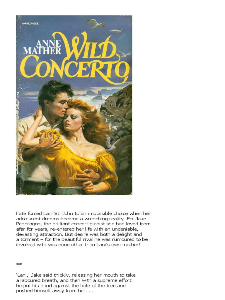 Anne Mather Wild Concerto PDF | PDF | Mystery, Thriller & Crime Fiction