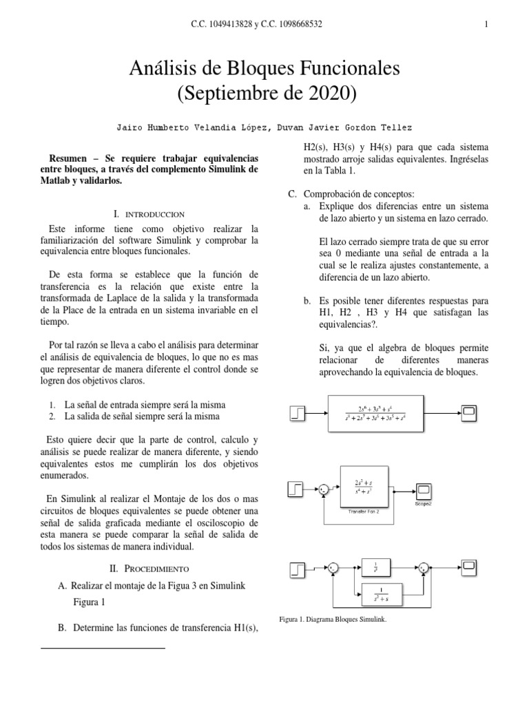 Analisis de Bloques Funcionales Jairo Velandia Javier Gordon | PDF | Enseñanza de matemática ...