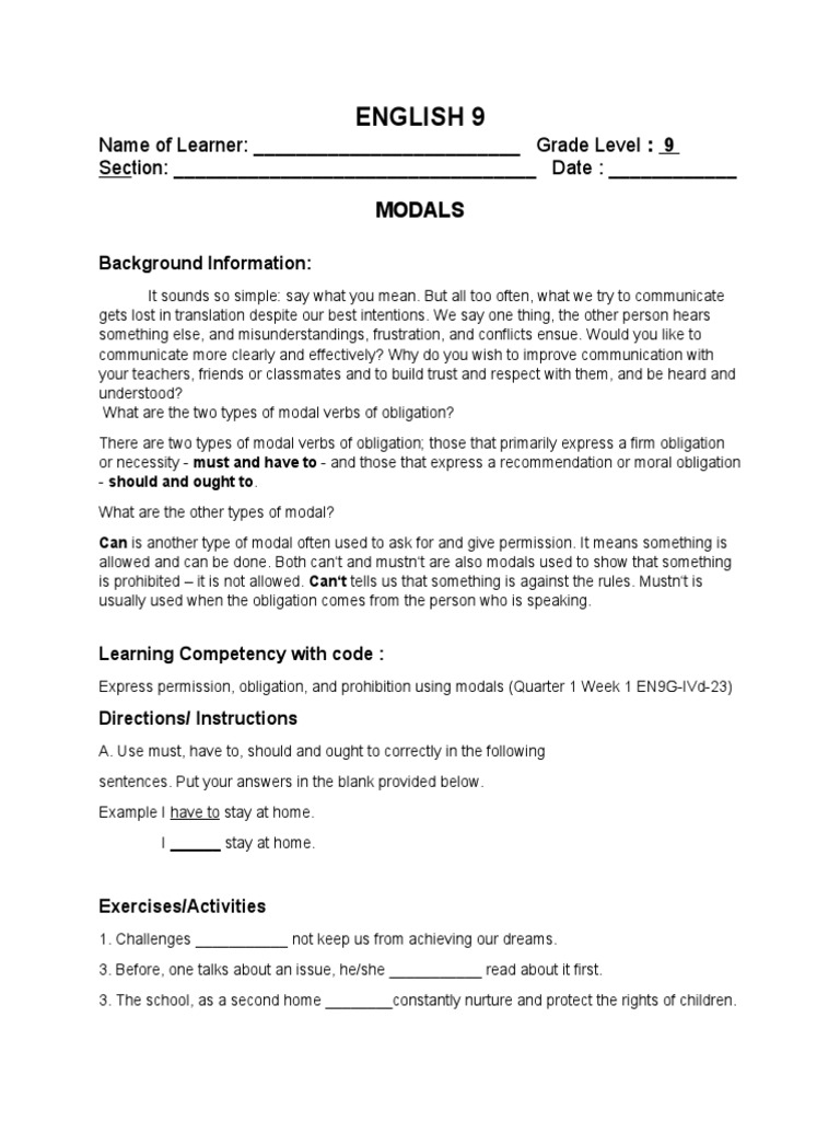 Cherry Dee Balilu-Las-English-9 | Download Free PDF | Communication | Behavior Modification