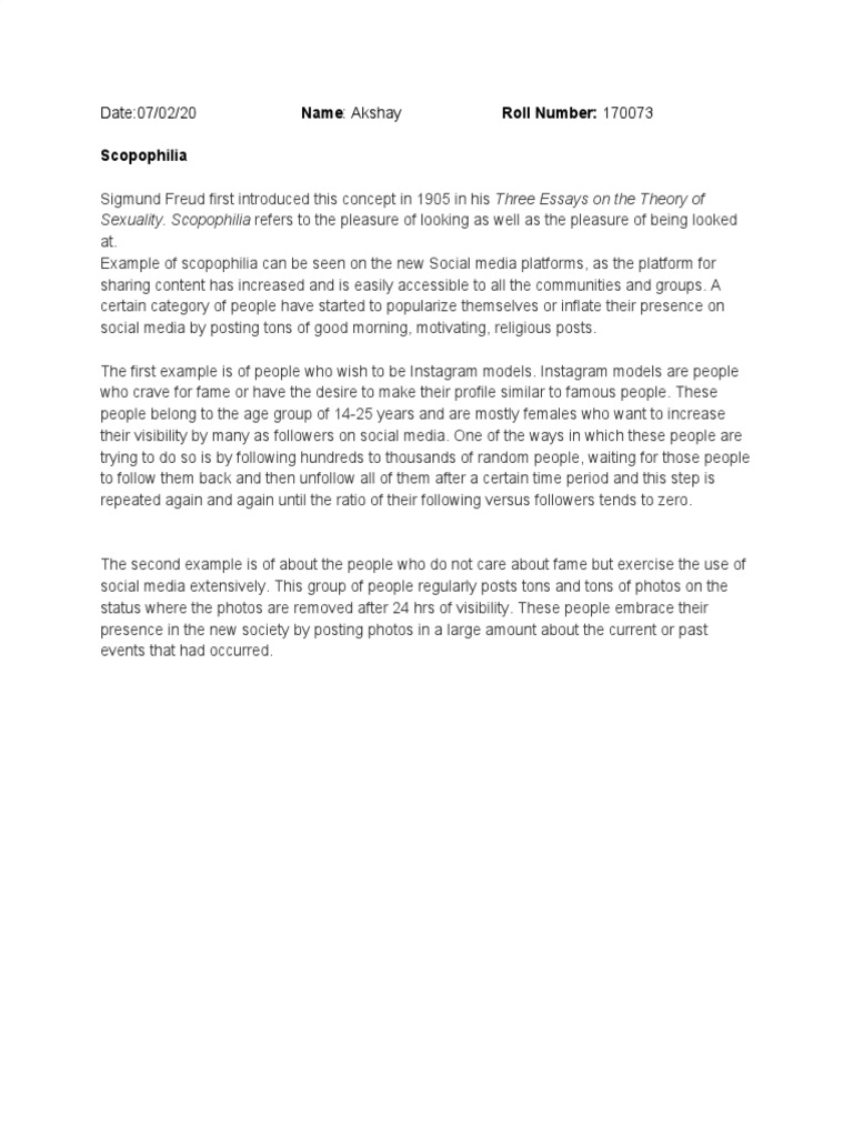 Reflection Piece | PDF