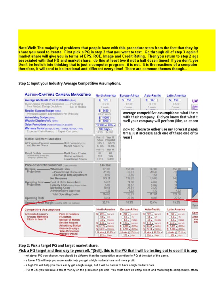 Year 10 Glo-Bus Market Strategy Guide | PDF | Share Repurchase | Stocks