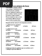 Letra y Cuento del Pato Renato | PDF