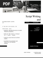 Radio Script Example | PDF