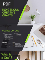 Indigenous Creative Crafts - Module 3 | PDF | Basket Weaving | Weaving
