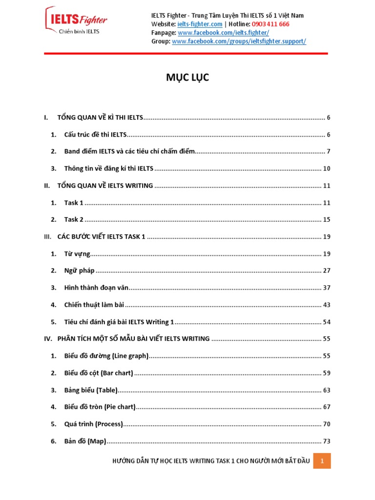 IELTS Writing Task 1 PDF | PDF