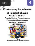 Epp 4 Activity Sheets Agrikultura Week 1 8 | PDF