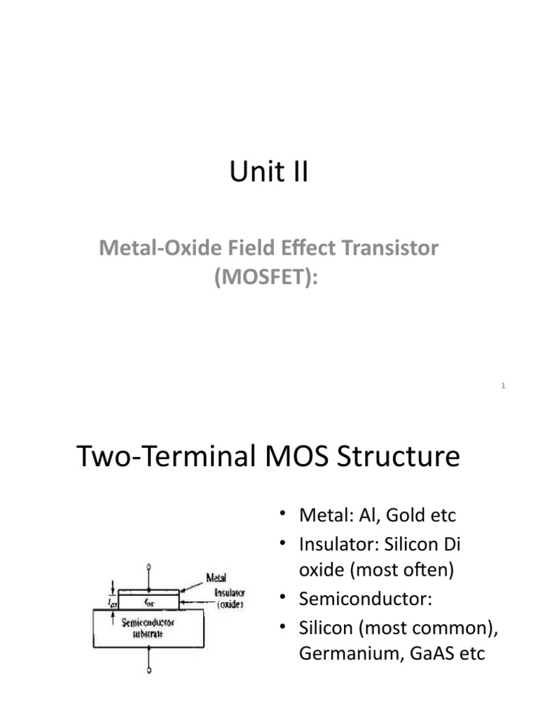 MOSFET | PDF