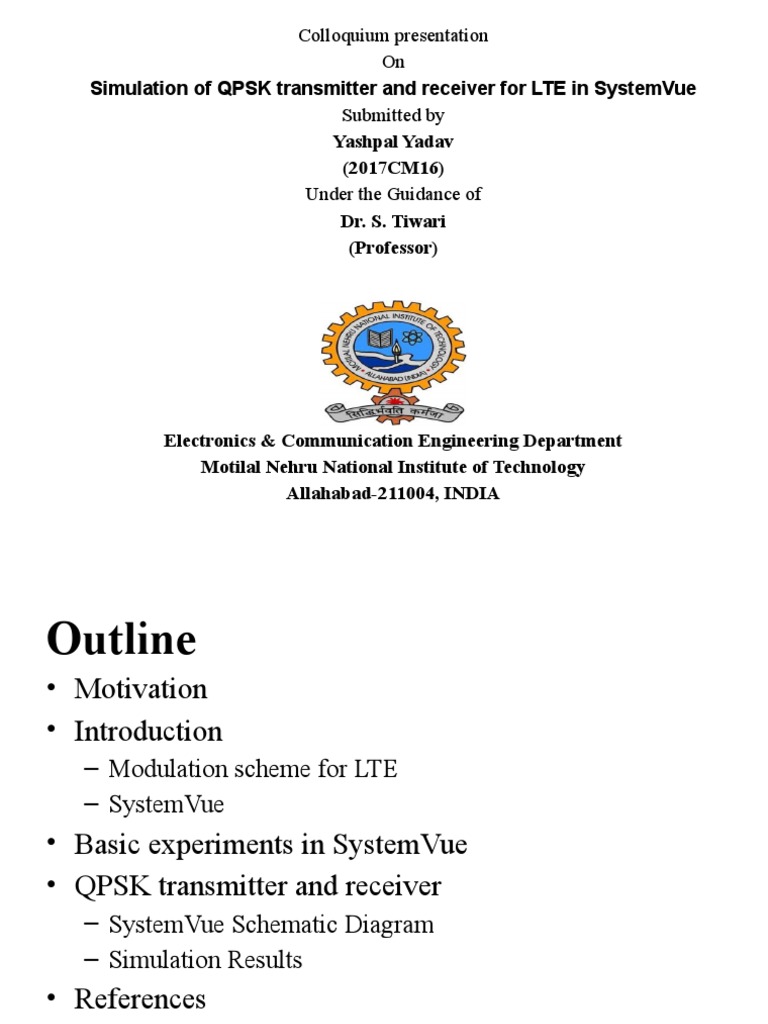 LTE QPSK Simulation Analysis | PDF | Telecommunications Engineering ...