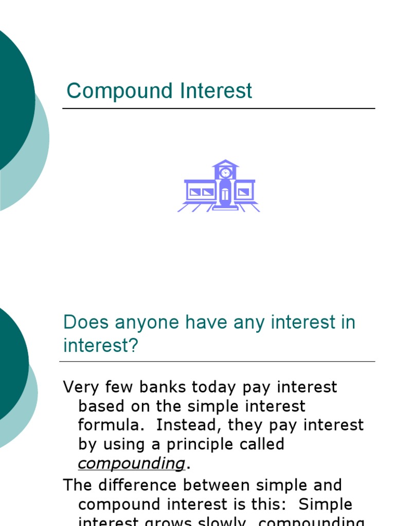 Compound Interest | PDF | Compound Interest | Interest