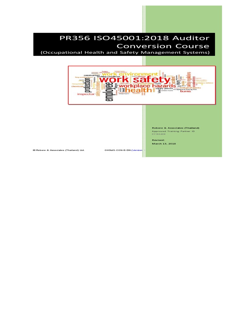 Iso Full Audit PDF | Download Free PDF | Audit | Occupational Safety ...
