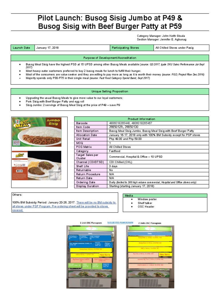 MB RME - Sisig Jumbo - Sisig W B.Patty | PDF | Fast Food | Meal