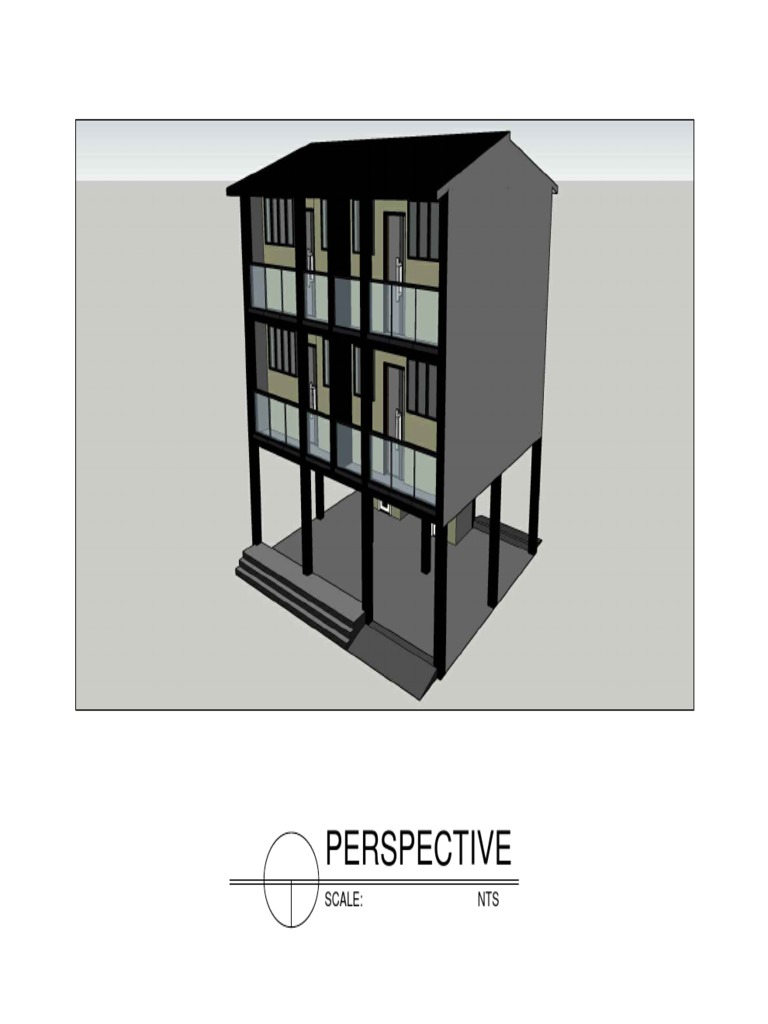 3 Storey Commercial Building Floor Plan