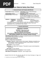 MSA Calibration Gas Safety Data Sheet | PDF | Nitrogen Dioxide | Nitric ...
