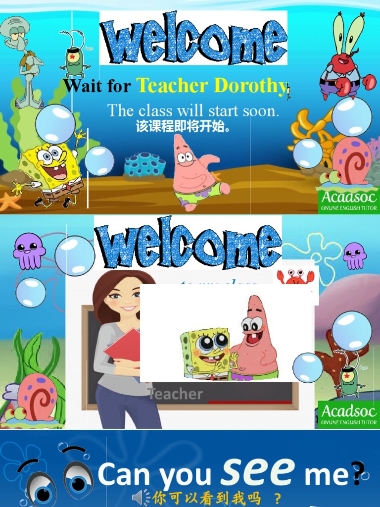 Spongebob Theme Colors and Shapes | PDF | Language Arts & Discipline
