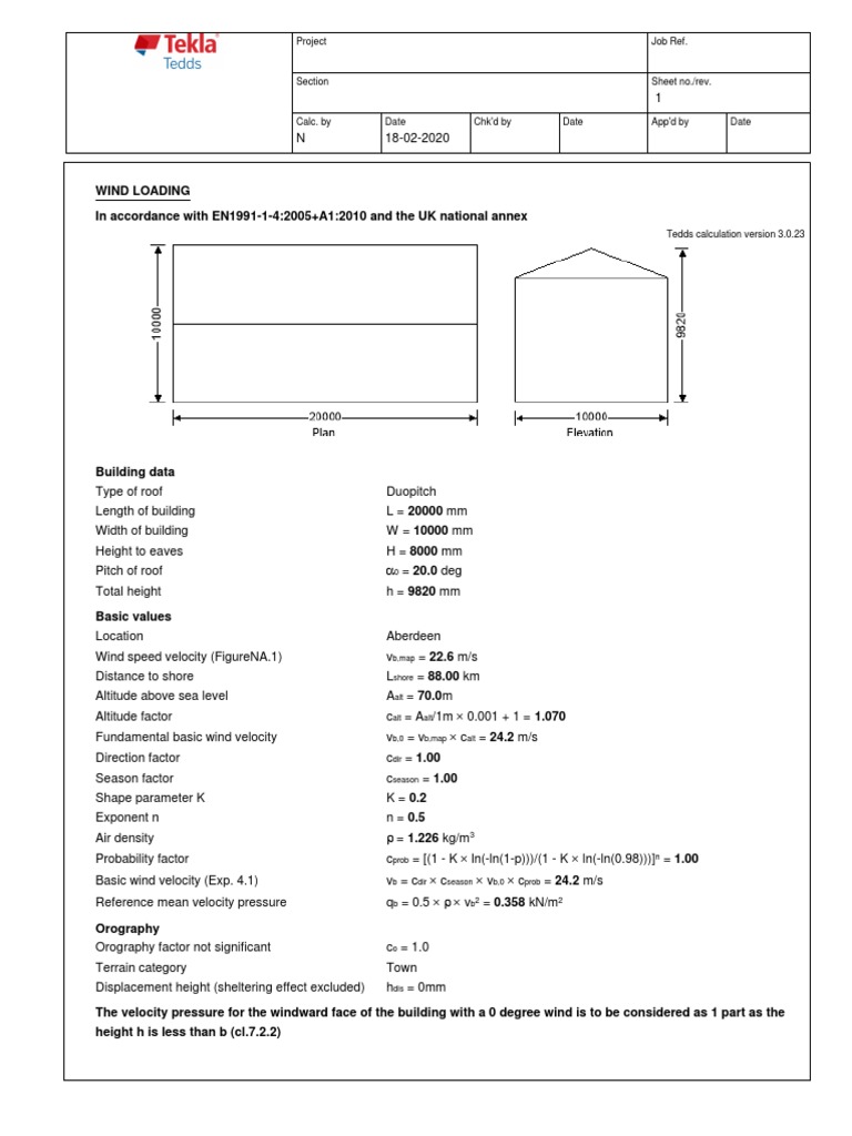 Duopitch Roof Example | PDF | Applied And Interdisciplinary Physics ...
