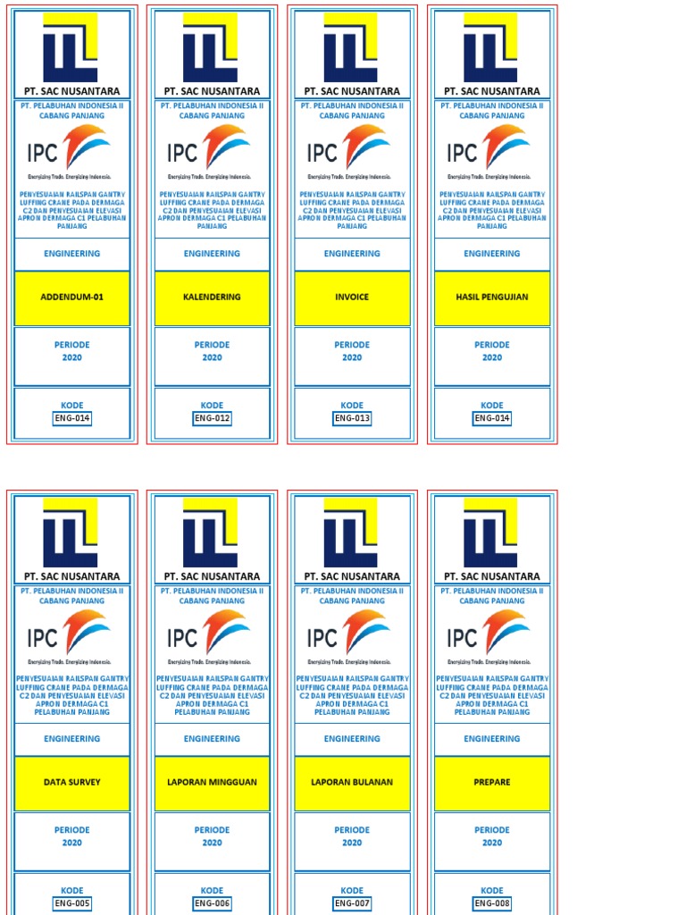 Label Odner Pengadaan | PDF