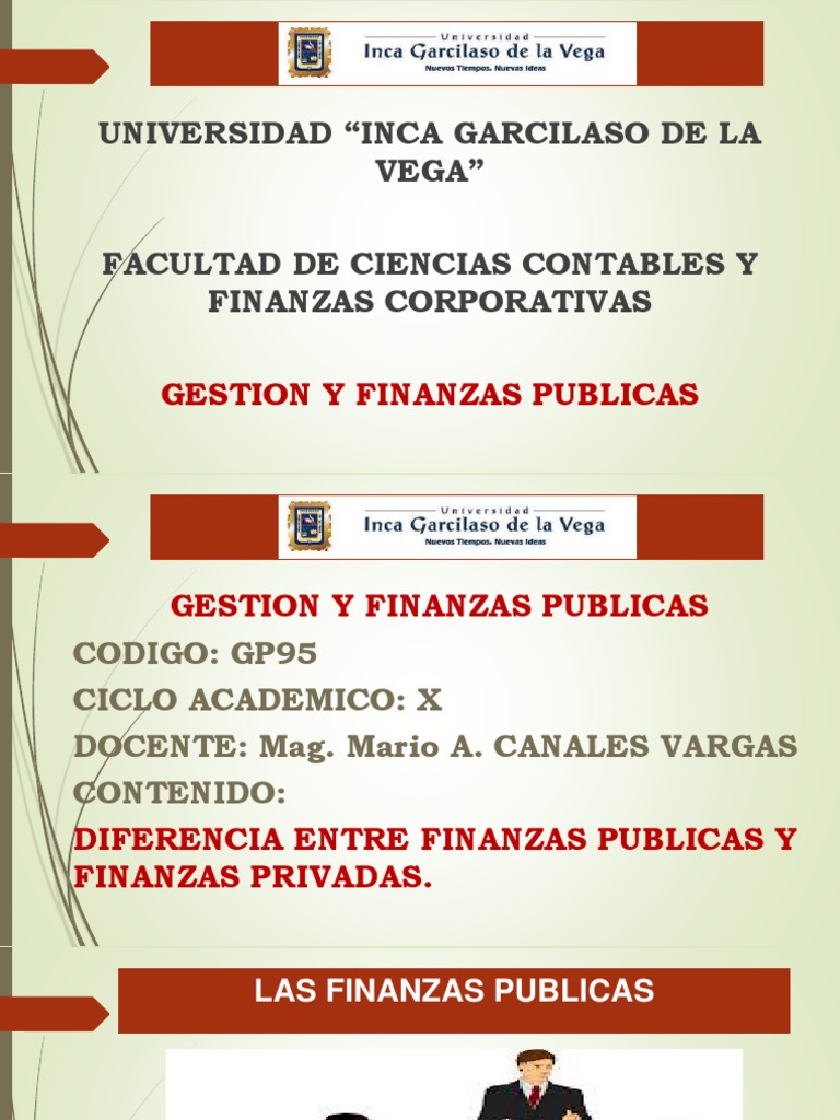 Finanzas Publicas y Privadas. GP95. Uigv. 2020 | PDF | Economias ...