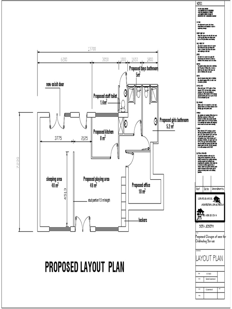 Layout Plan PDF | PDF