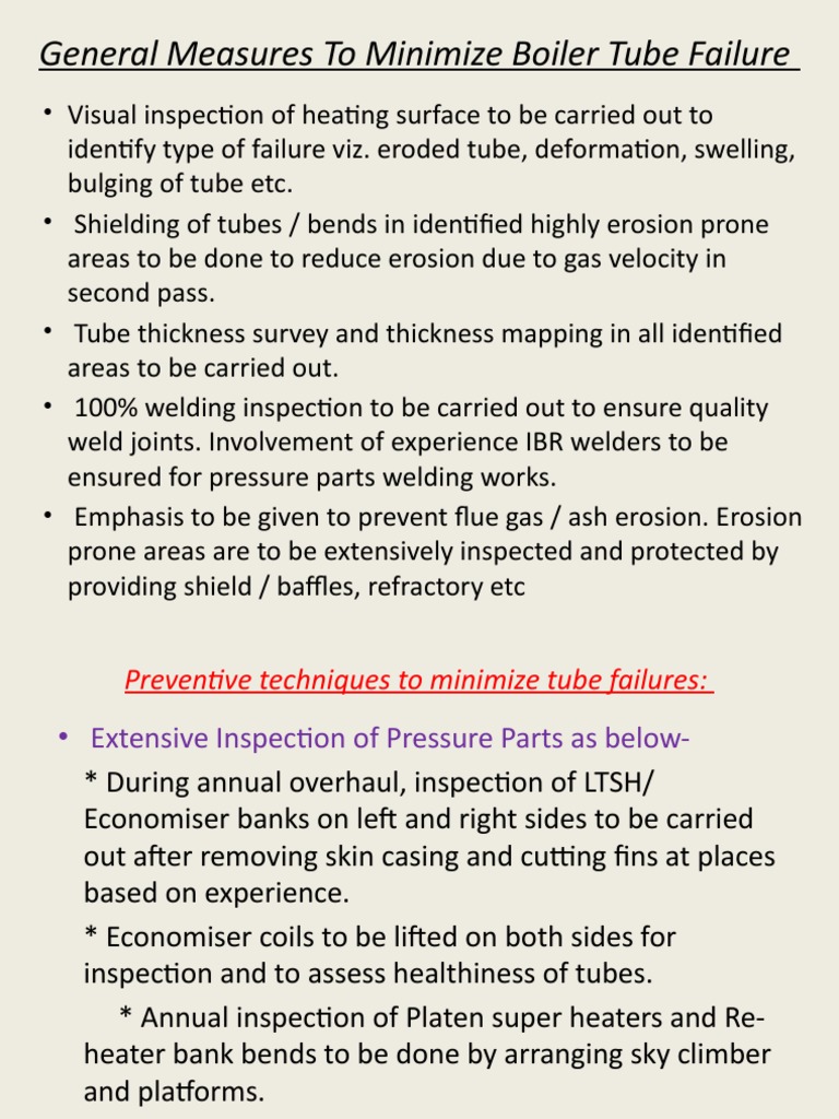 Boiler Tube Failure | PDF | Pipe (Fluid Conveyance) | Boiler