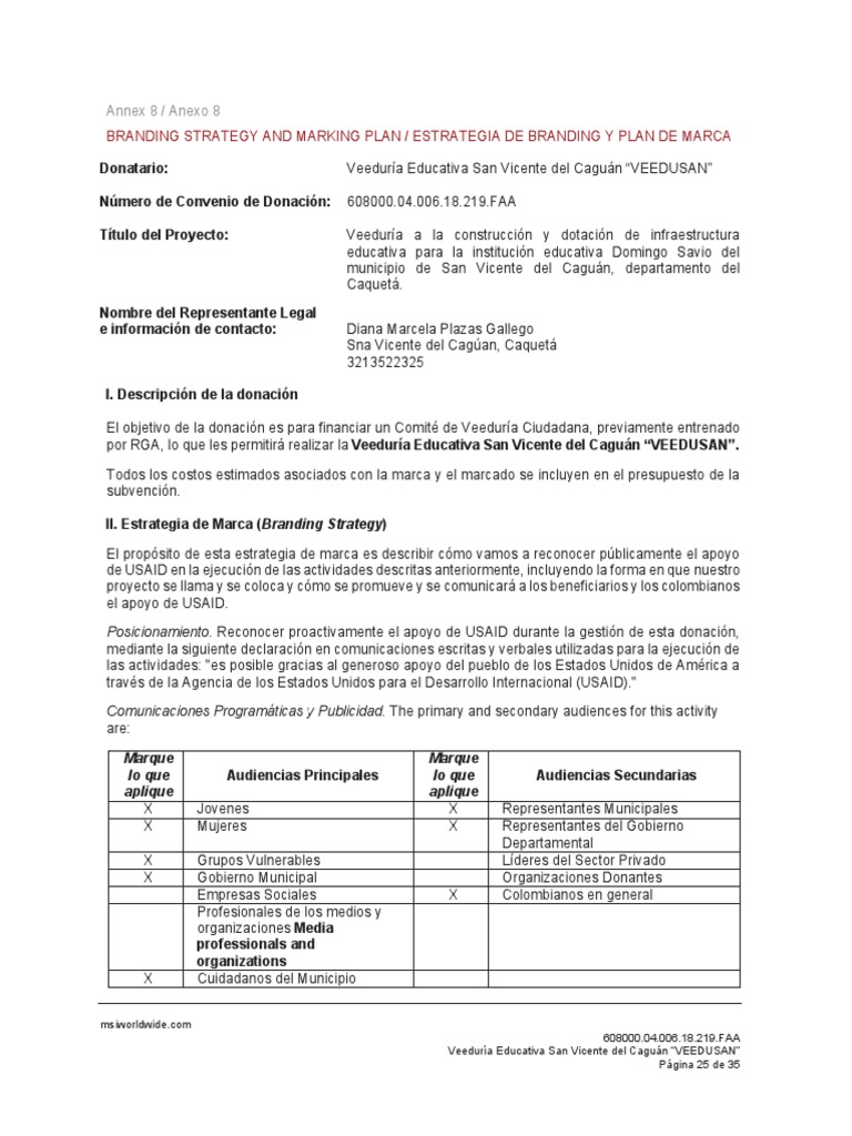 B&M Plan | PDF | Business