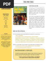 Cuadernillo Orientaciones Didácticas Película WONDER y Del Libro La ...